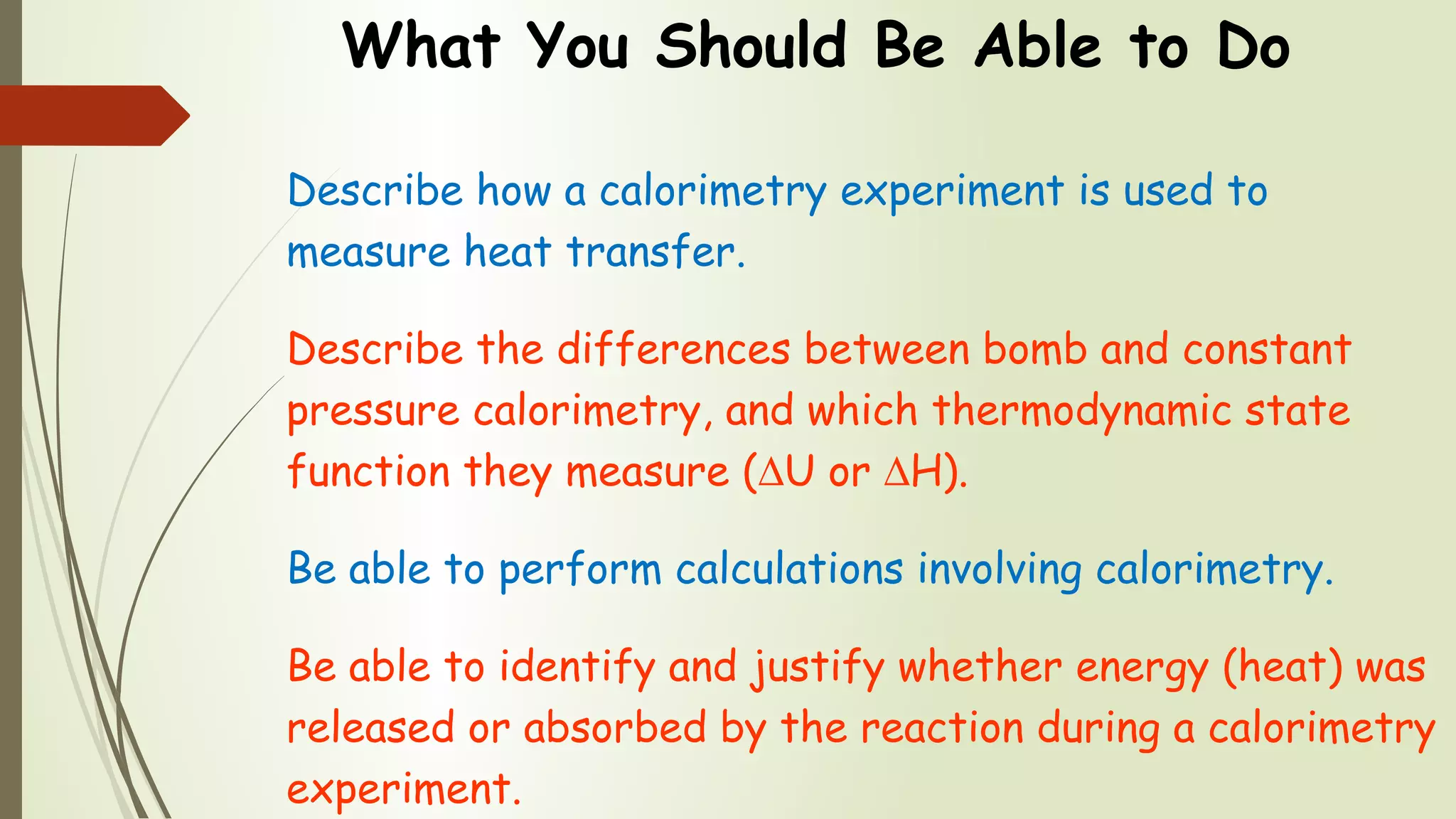 Calorimetry | PPT