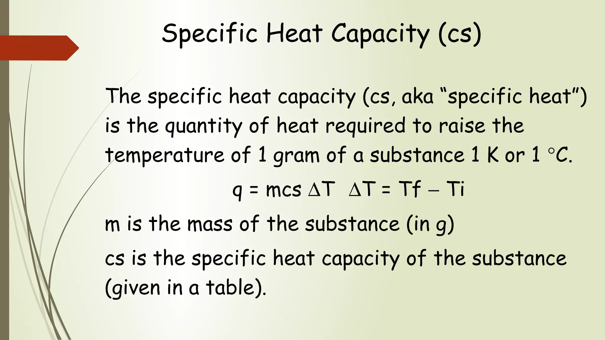 Calorimetry | PPT