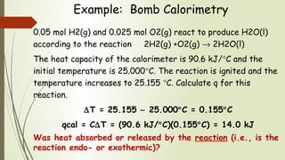 Calorimetry | PPT