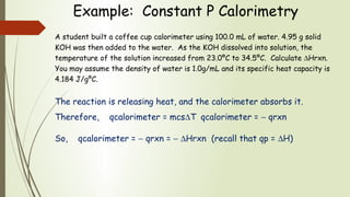 Calorimetry | PPT