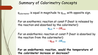 Calorimetry | PPT