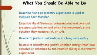 Calorimetry | PPT
