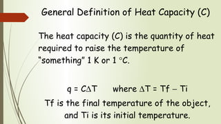 Calorimetry | PPT