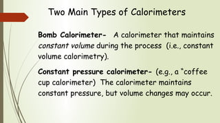 Calorimetry | PPT