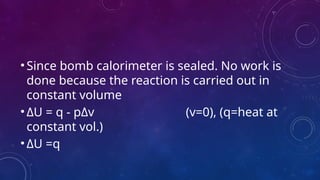 Class 11 thermodynamics chemistry Calorimetry.pptx