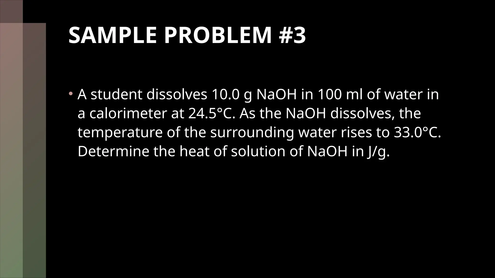 CALORIMETRY And Use of calorimetry with problems | PPTX