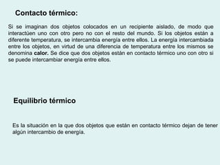 Calor y temperatura | PPT | Physics | Science