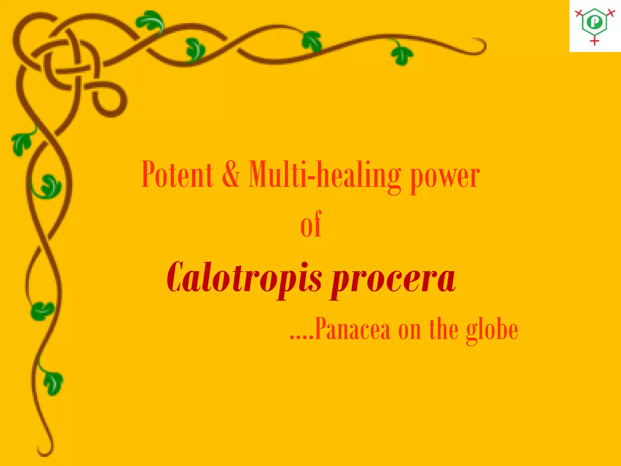 Calotropis | PDF