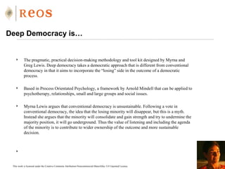 CALP deep democracy webinar | PPT