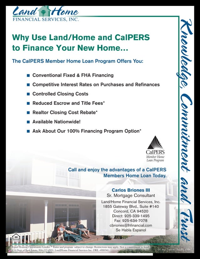 Calpers Flyer Benefits - Carlos Briones | PDF