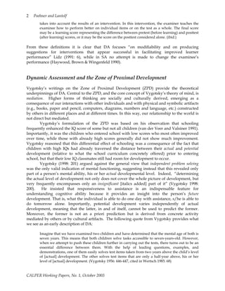 Poehner_Lantolf_2003_Dynamic_assessment_of_L2_development_CALPERWP | PDF