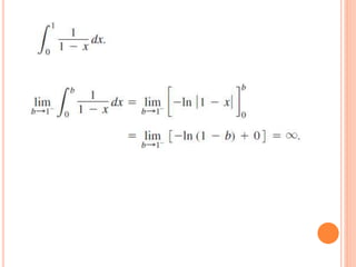 1st, 2nd kind improper integrals | PPTX
