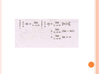 1st, 2nd kind improper integrals | PPTX