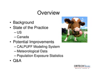 CALPUFF in Odor Modeling: State of the Practice, Recent Developments ...