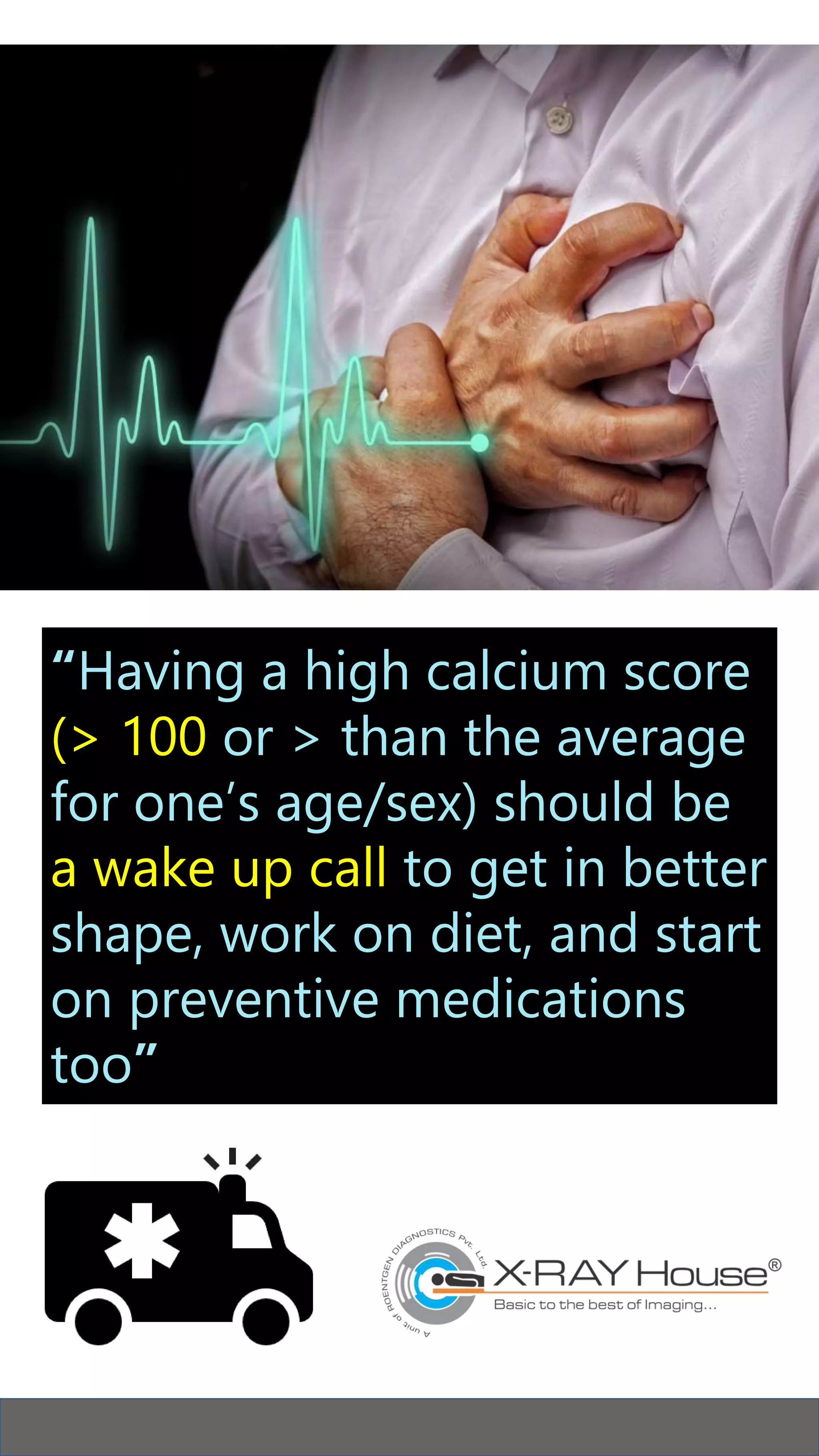 Role of CT Scan Calcium scoring in Coronary Artery Disease | PPT