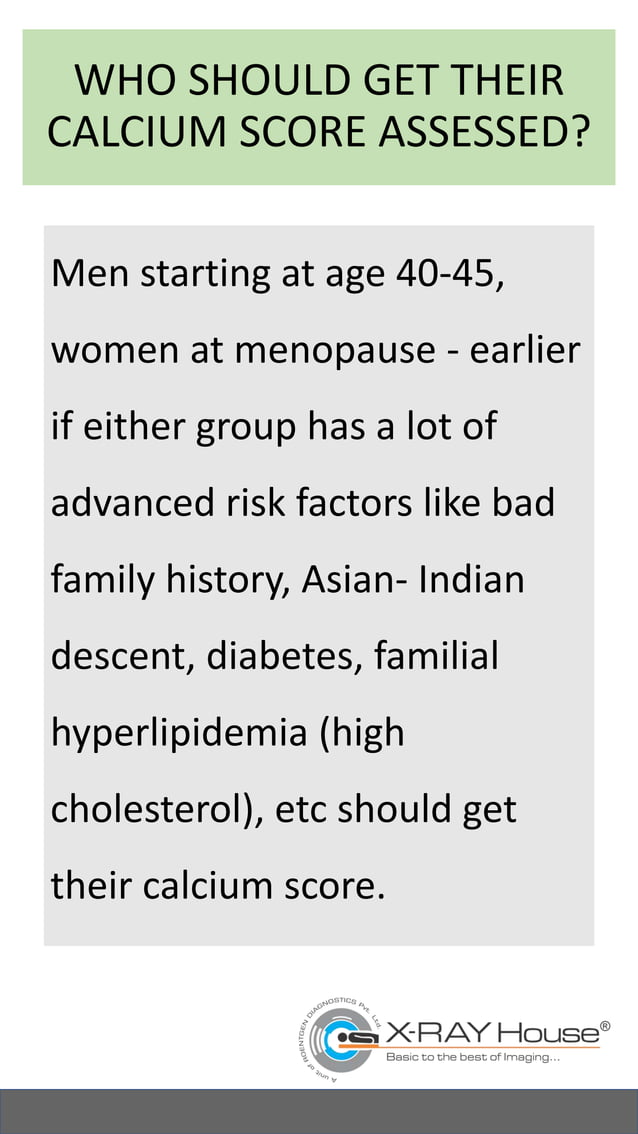 Role of CT Scan Calcium scoring in Coronary Artery Disease | PPT ...