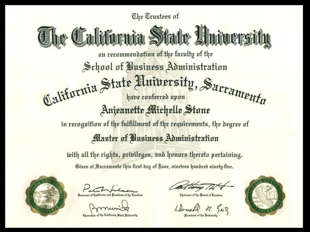 California State University MBA (Singapore)