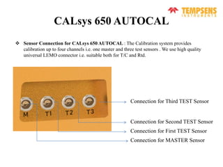 Calsys 650 autocal | PPTX