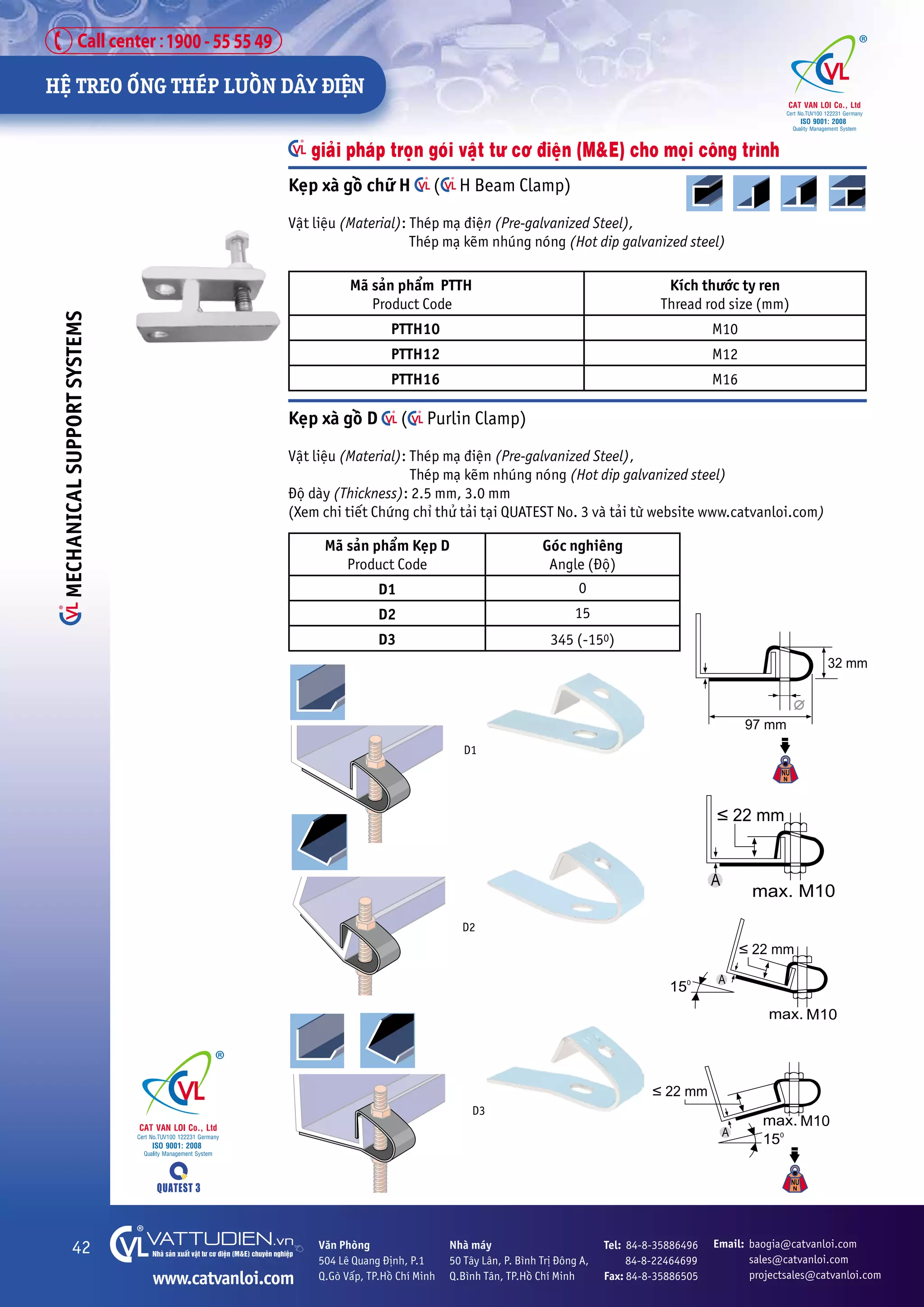 CATALOG ống thép luồn dây điện- steel conduit - ống ruột gà lõi thép ...