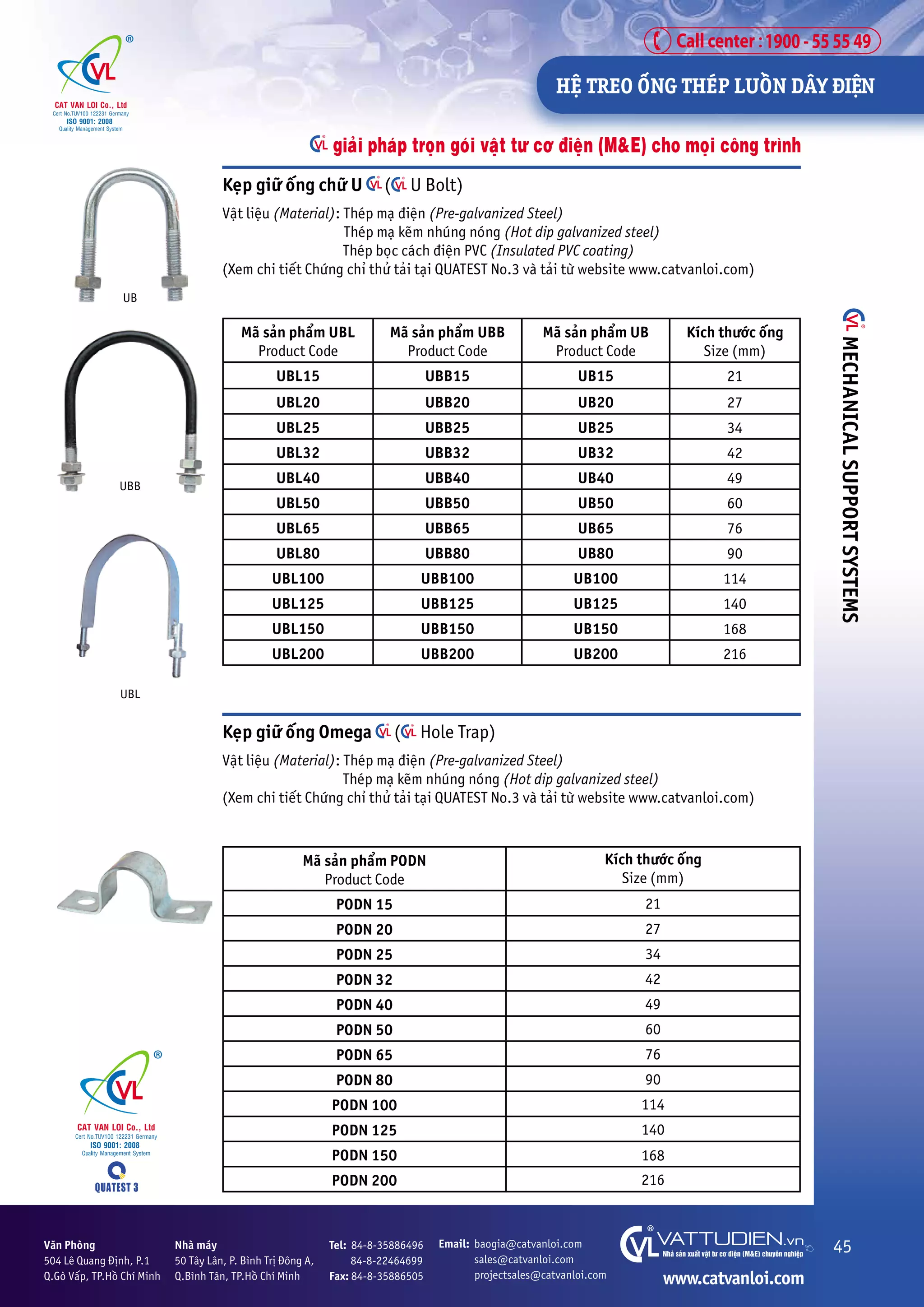 CATALOG ống thép luồn dây điện- steel conduit - ống ruột gà lõi thép ...