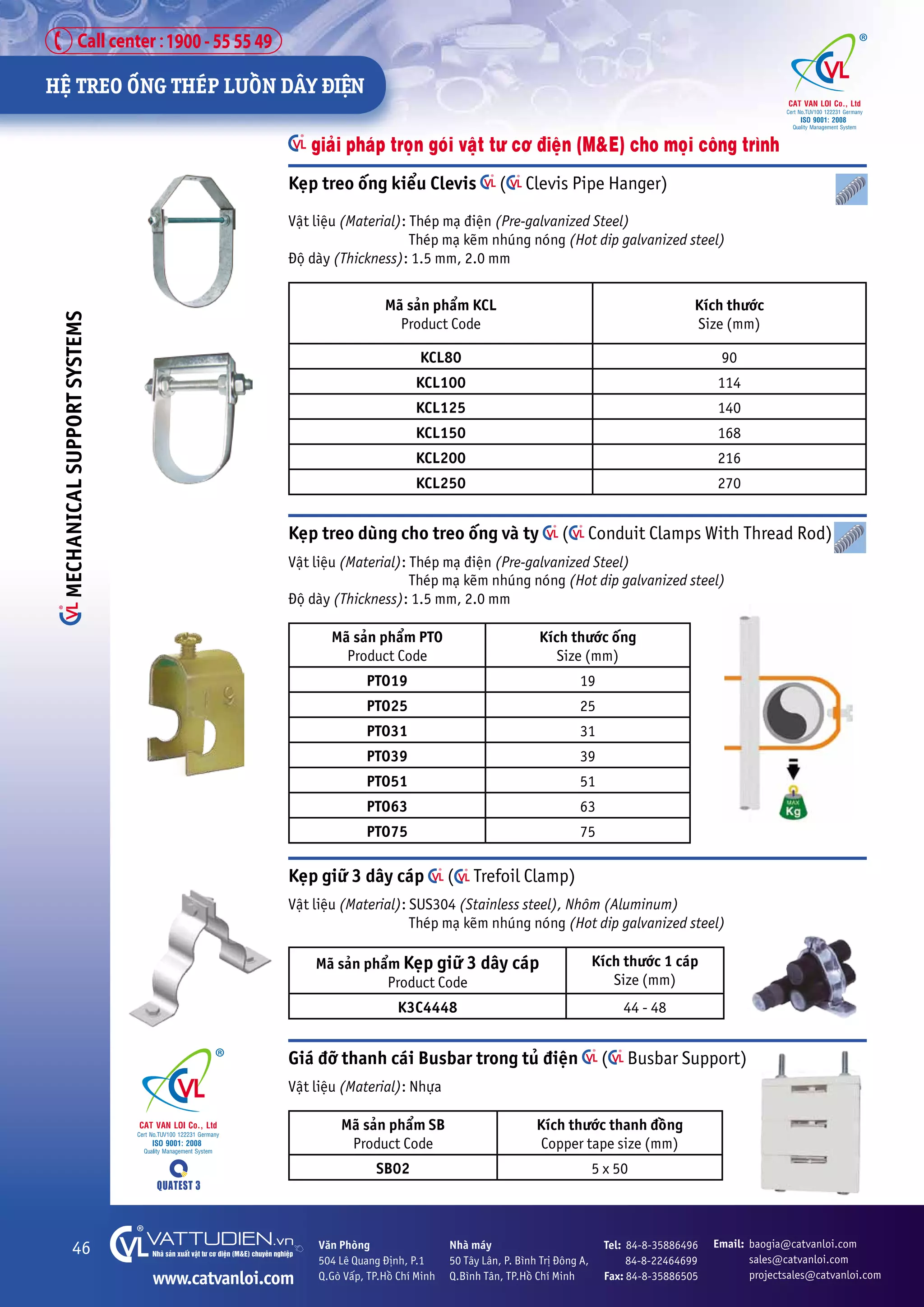 CATALOG ống thép luồn dây điện- steel conduit - ống ruột gà lõi thép ...