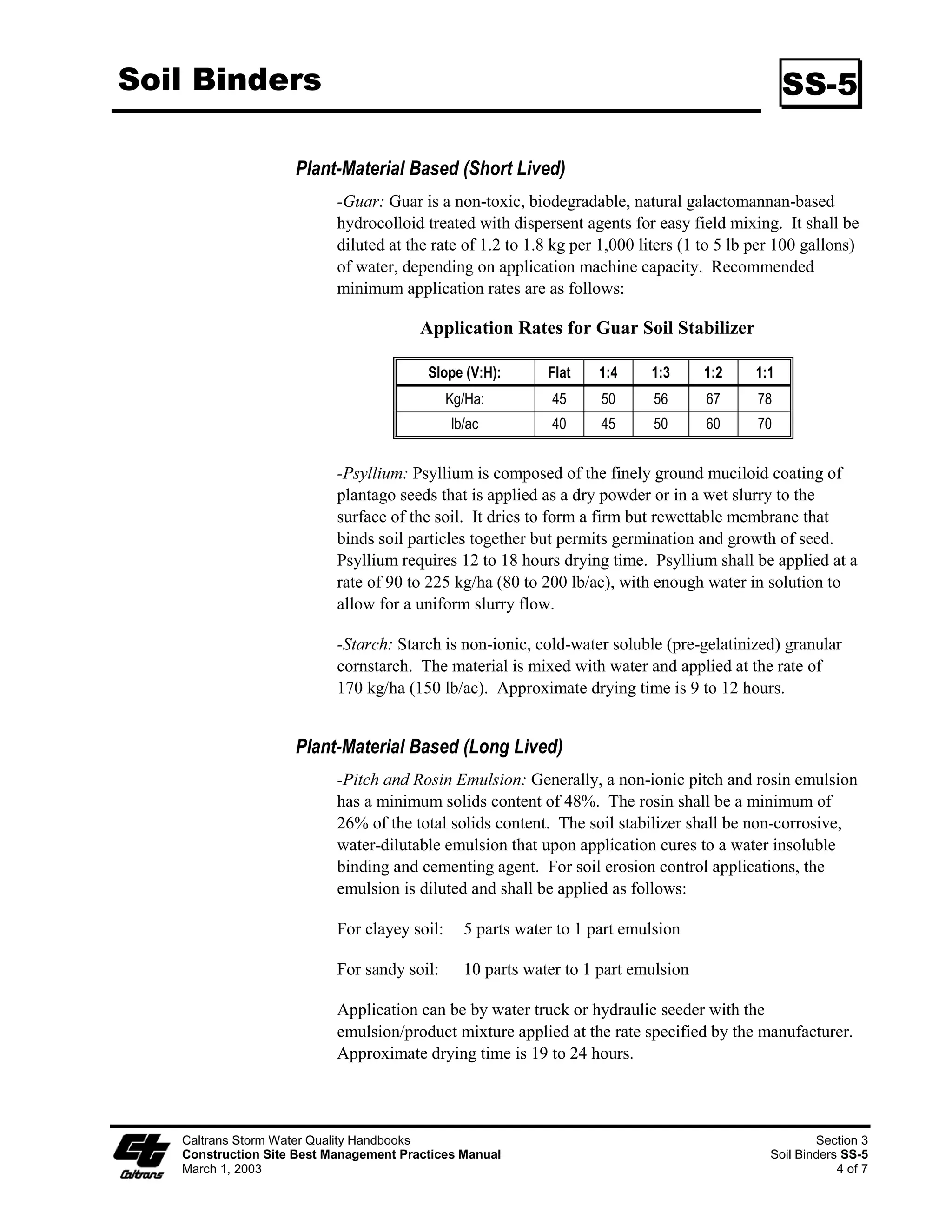 Cal Trans Bmp Handbook | PDF | Civil Engineering Industry | Industries