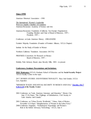 DR OLGA LAZIN CV- resumedrlazinfeb19 | PDF