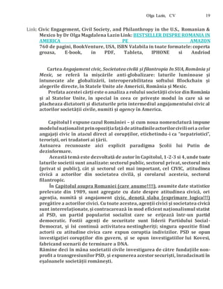 DR OLGA LAZIN CV- resumedrlazinfeb19 | PDF
