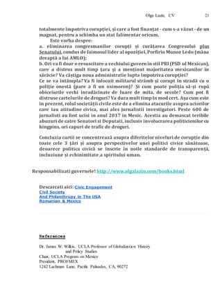 DR OLGA LAZIN CV- resumedrlazinfeb19 | PDF