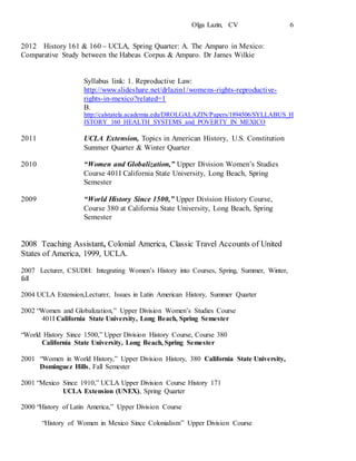 DR OLGA LAZIN CV- resumedrlazinfeb19 | PDF