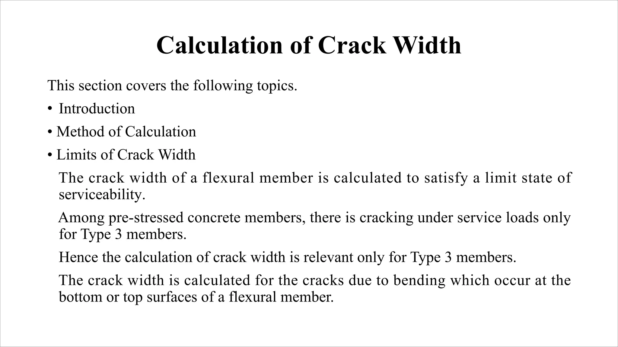 Calulation of deflection and crack width according to is 456 2000 | PDF