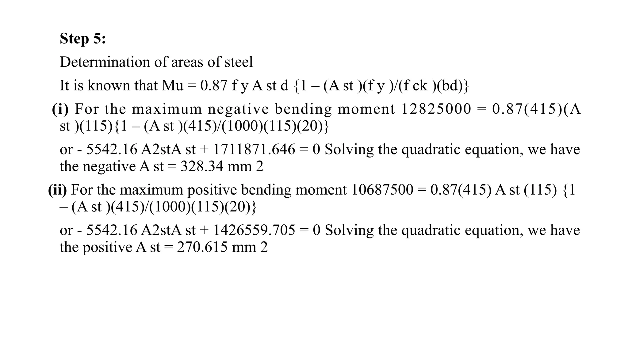 Calulation of deflection and crack width according to is 456 2000 | PDF