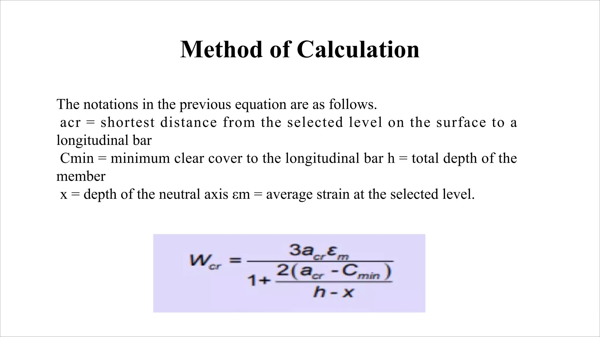 Calulation of deflection and crack width according to is 456 2000 | PDF