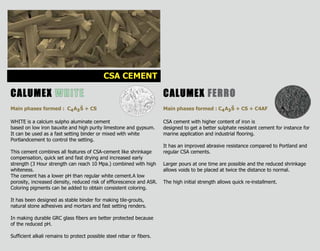 Calumex brochure | PDF