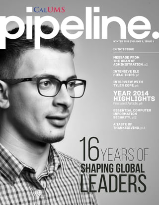 CALUMS Pipeline Winter 2015 | PDF | Surfing and Bodyboarding | Extreme Sports