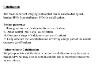CT - Lung Carcinoma | PPTX