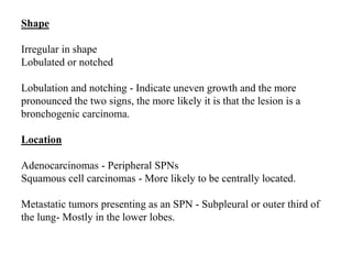 CT - Lung Carcinoma | PPTX