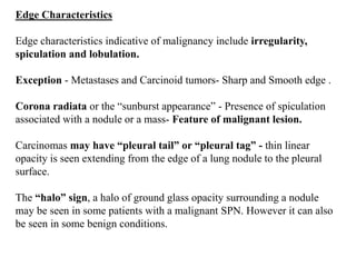 CT - Lung Carcinoma | PPTX