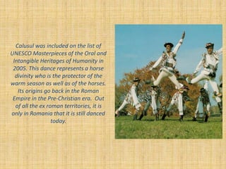 Calusul the fastest folk dance (1) | PPTX