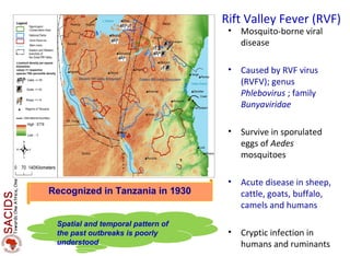 Spatial and temporal patterns of Rift Valley fever outbreaks in ...