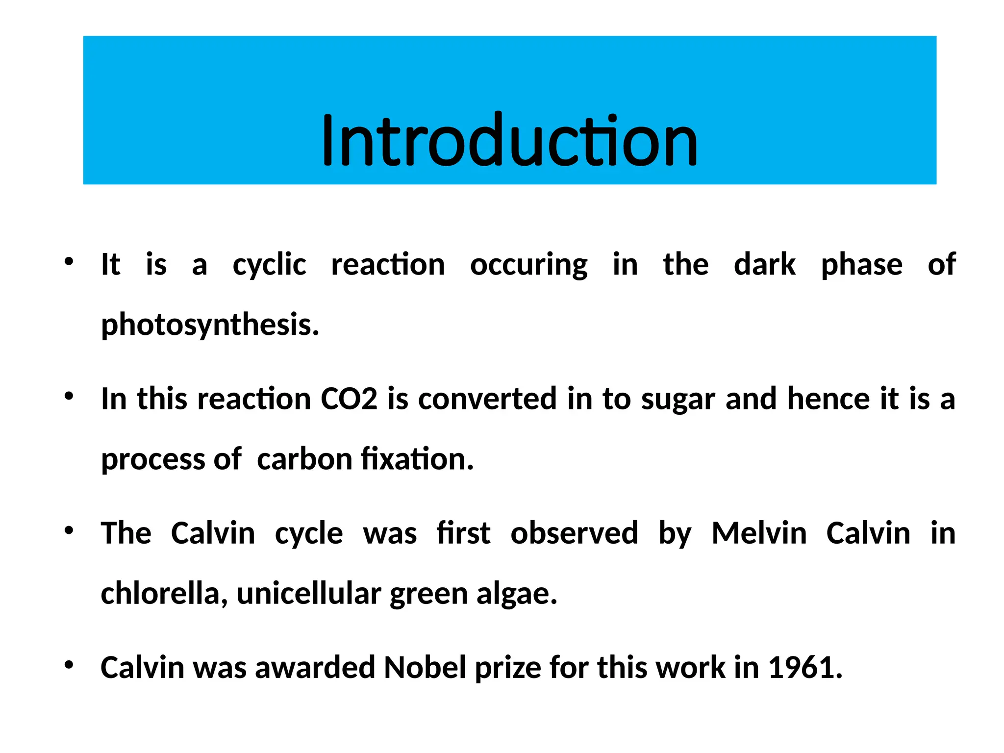 Calvin cycle of photosynthesis processes | PPTX