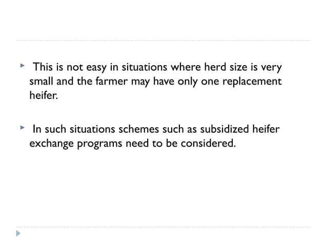 MANAGEMENTAL STRATEGIES FOR REDUCING CALVING INTERVAL IN FARM ANIMALS ...