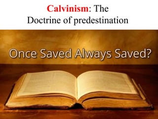 Calvinism: The Doctrine of Predestination | PPT