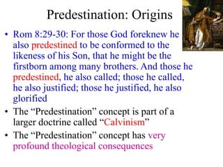 Calvinism: The Doctrine of Predestination | PPT