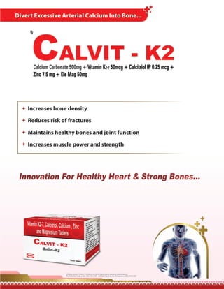 Calvit k2 | Combination of calcium with nutrition D | PDF
