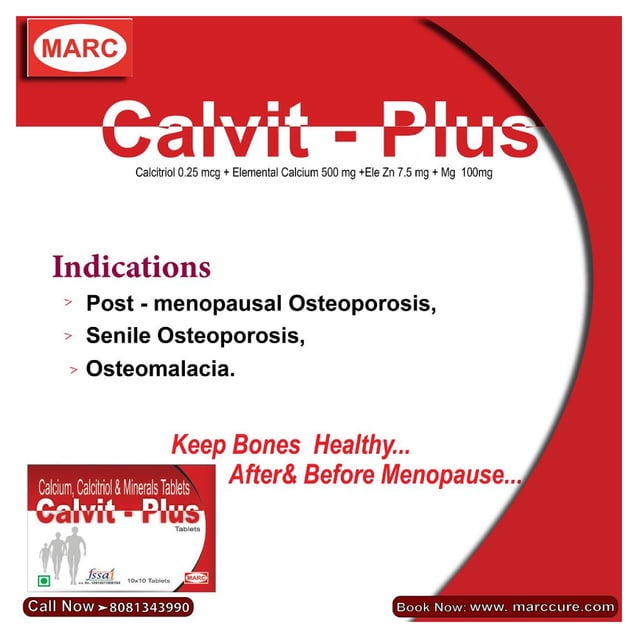 calvit plus tablets | Marc laboratories ltd | PDF
