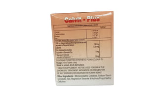 calvit plus tablets | Marc laboratories ltd | PDF