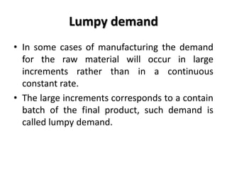 Material Requirement planning (factors,inputs,outputs,benifits) | PPTX