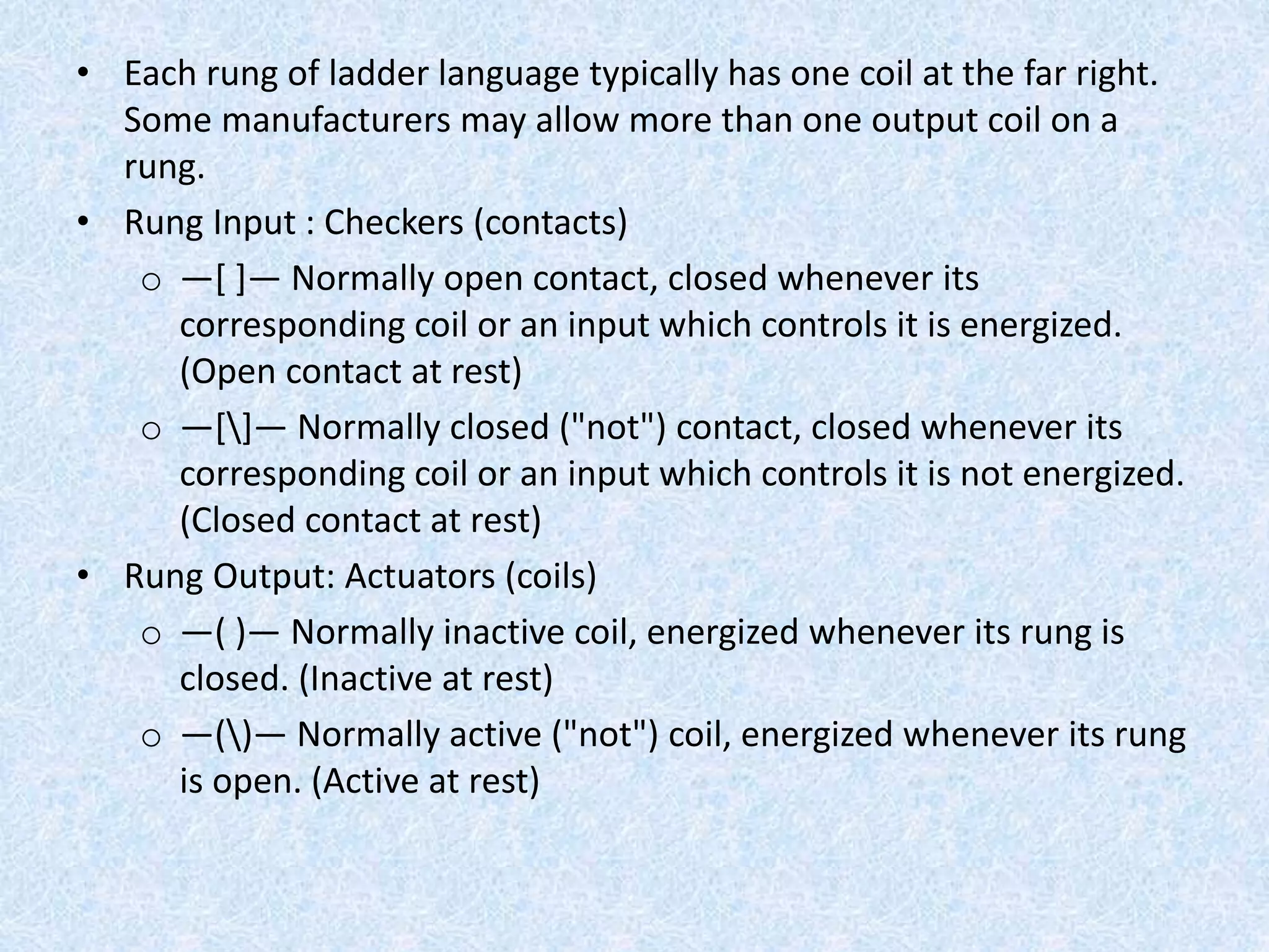 CAM ladder logic diagram | PPTX
