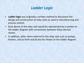 CAM ladder logic diagram | PPTX